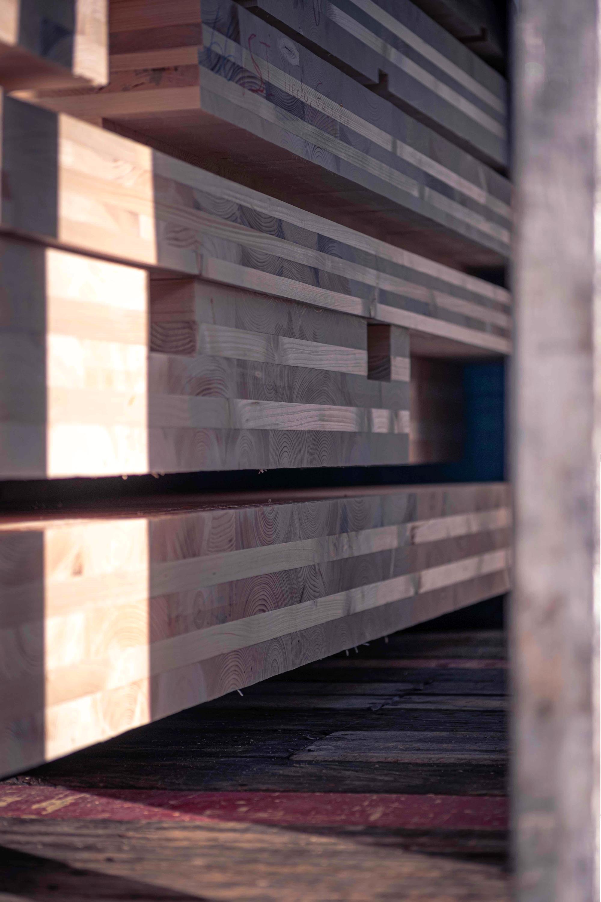 Constructies uit massief CLT-hout - Duurzame houten constructies