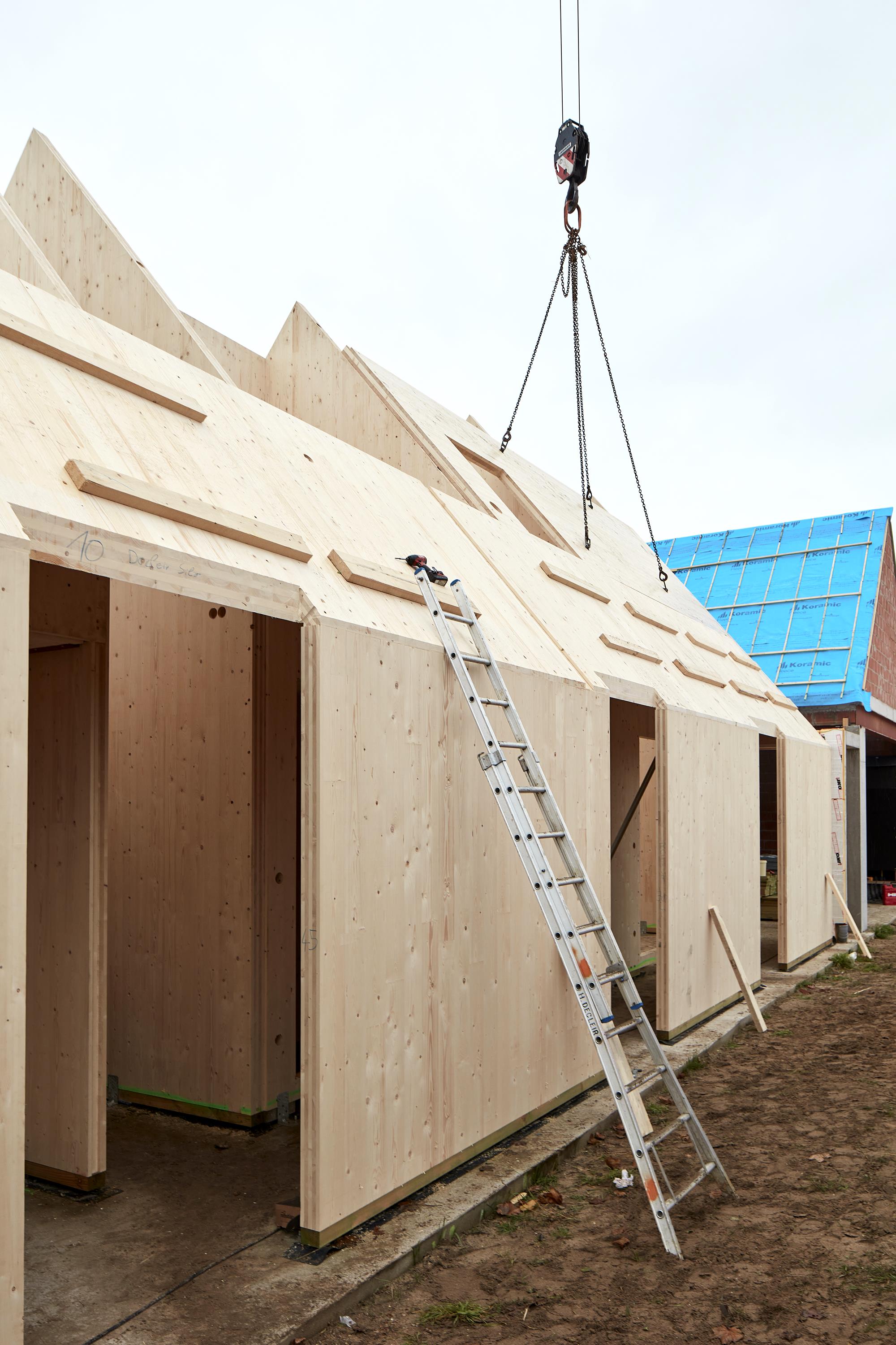 Constructies uit massief CLT-hout - Duurzame houten constructies